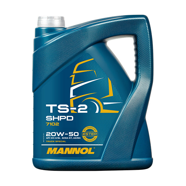 MANNOL TS-2 SHPD 20W-50 Engine Oil 5L - G.C.Hadjigeorgiou - G.C ...