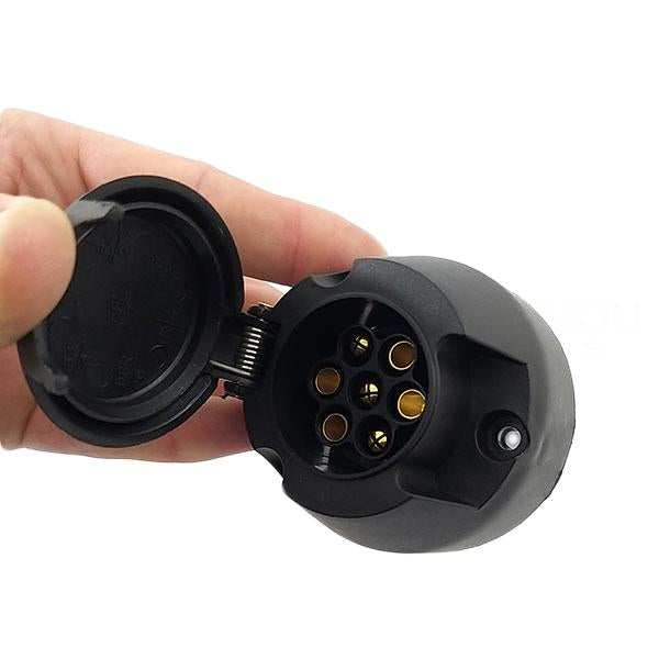 12N 7 Pin Female Plastic Socket 12 V - G.C.Hadjigeorgiou - G.C ...