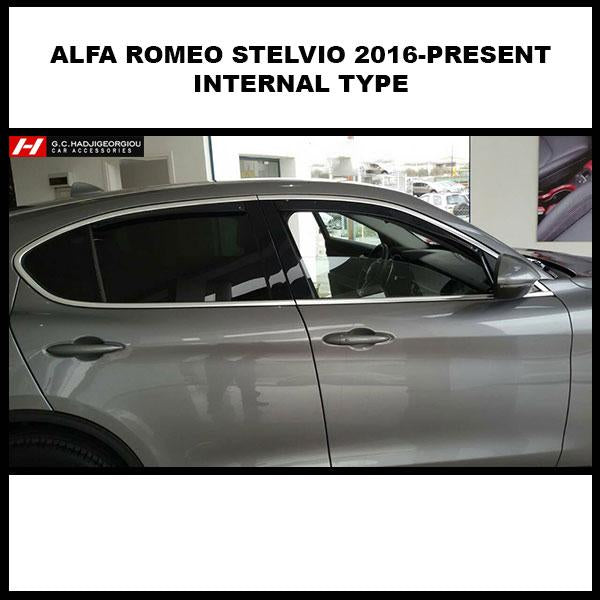 Alfa Romeo Stelvio Wind Deflectors - G.C.Hadjigeorgiou - G.C ...