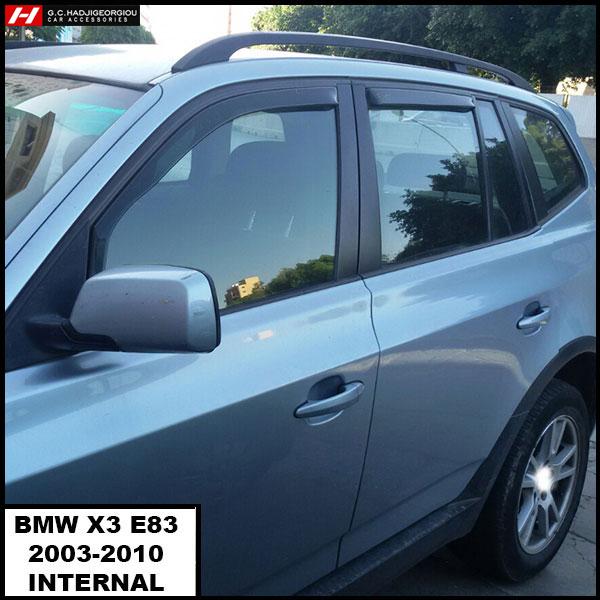 BMW X3 Wind Deflectors - G.C.Hadjigeorgiou Car Accessories - G.C ...