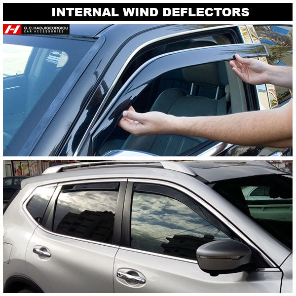 Mitsubishi Eclipse Cross Wind Deflectors - G.C.Hadjigeorgiou - G.C ...