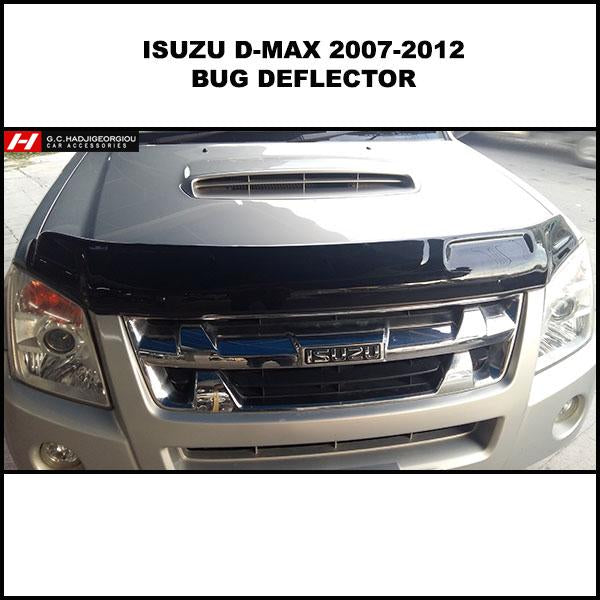 Isuzu D-Max Bug Deflector - G.C.Hadjigeorgiou Car Accessories - G.C ...