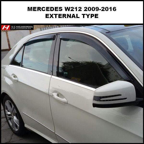 Mercedes Benz E Class Wind Deflectors - G.C.Hadjigeorgiou - G.C ...