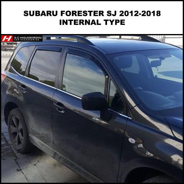 Subaru Forester Wind Deflectors - G.C.Hadjigeorgiou Car Accessories - G ...