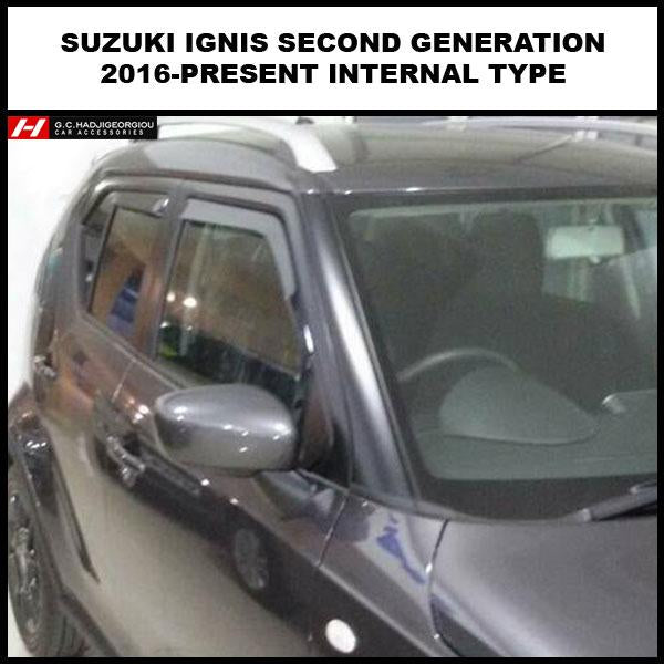 Suzuki Ignis Wind Deflectors - G.C.Hadjigeorgiou Car Accessories - G.C ...