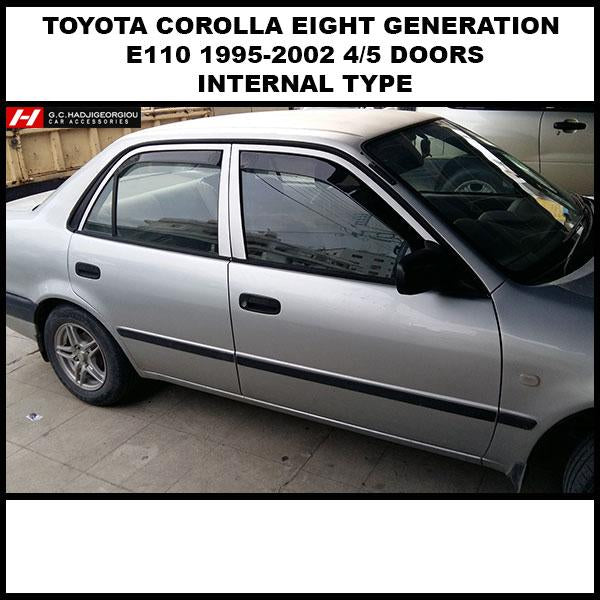 Toyota Corolla Wind Deflectors - G.C.Hadjigeorgiou Car Accessories - G ...